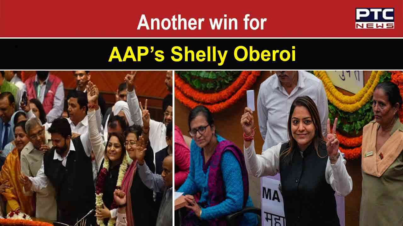 AAP's Shelly Oberoi elected as Delhi Mayor again; BJP's Shikha Rai ...