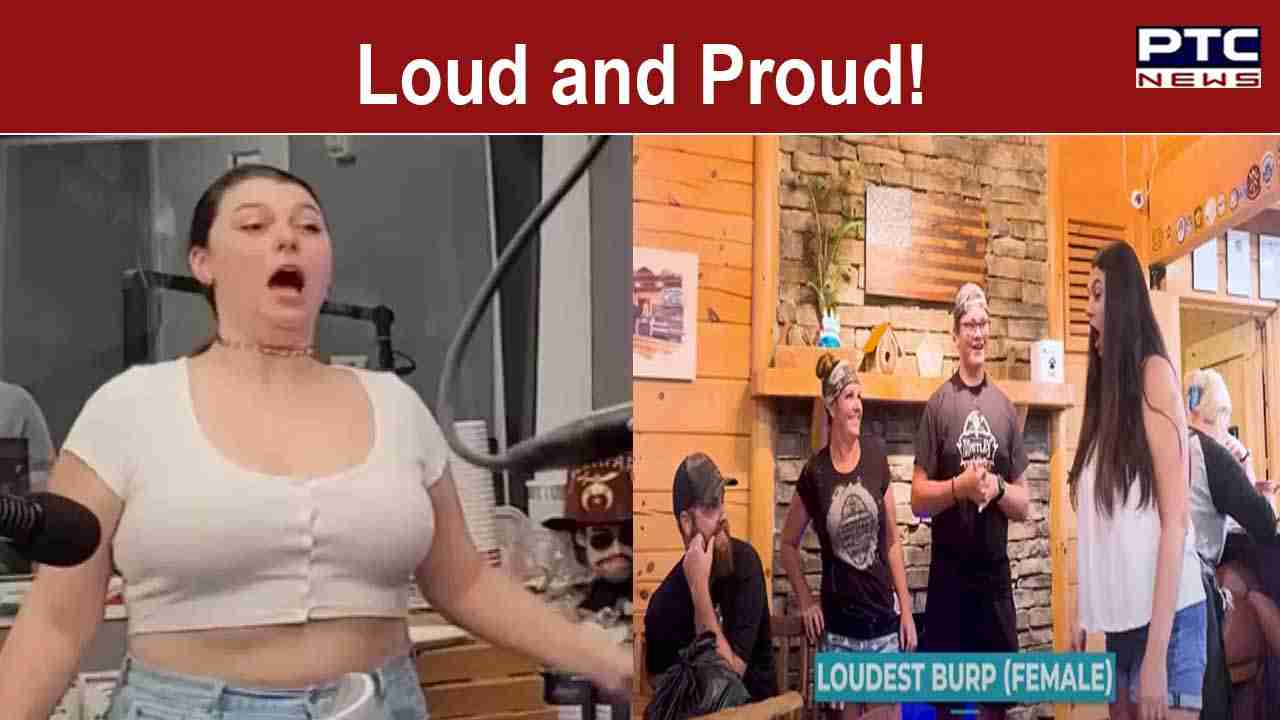 Viral Video: US woman breaks Guinness World Record for loudest burping ...